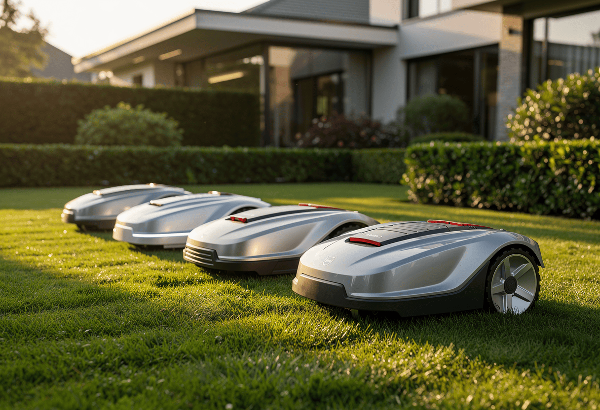 Meilleure Marque Robot Tondeuse : Husqvarna, Mammotion…